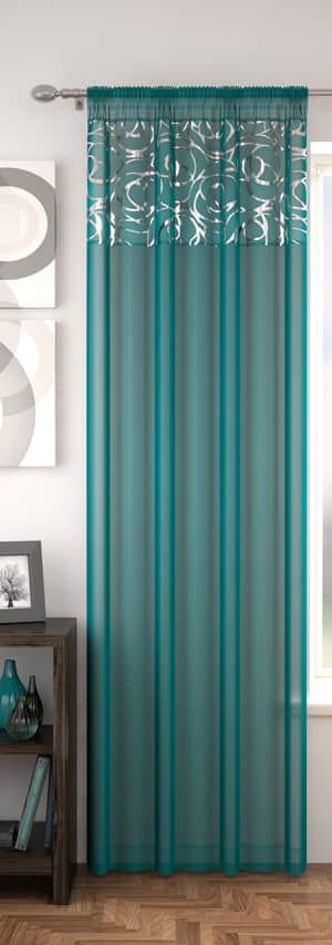 Shop Arran, Teal Voile Panels Uk