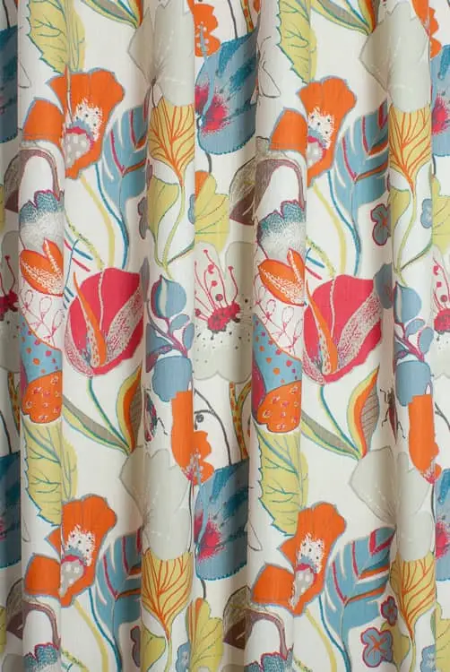 Shop Lotus, Spice Curtain Fabric UK